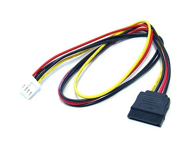 Bytecc SATA-FDD-20 SATA Power 15-pin to FDD Power 4-pin Cable | eBay