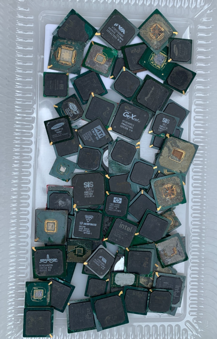 1 lb 3oz - scrap BGA Chips For Gold Scrap Recovery Recycling | eBay