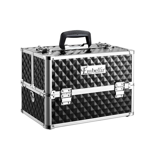Embellir Portable Cosmetic Beauty Makeup Case - Diamond Black | eBay ...