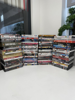 100 Dvds Bundle Boxsets Joblot Carboot Movies Adults Rom Com Comedy ...