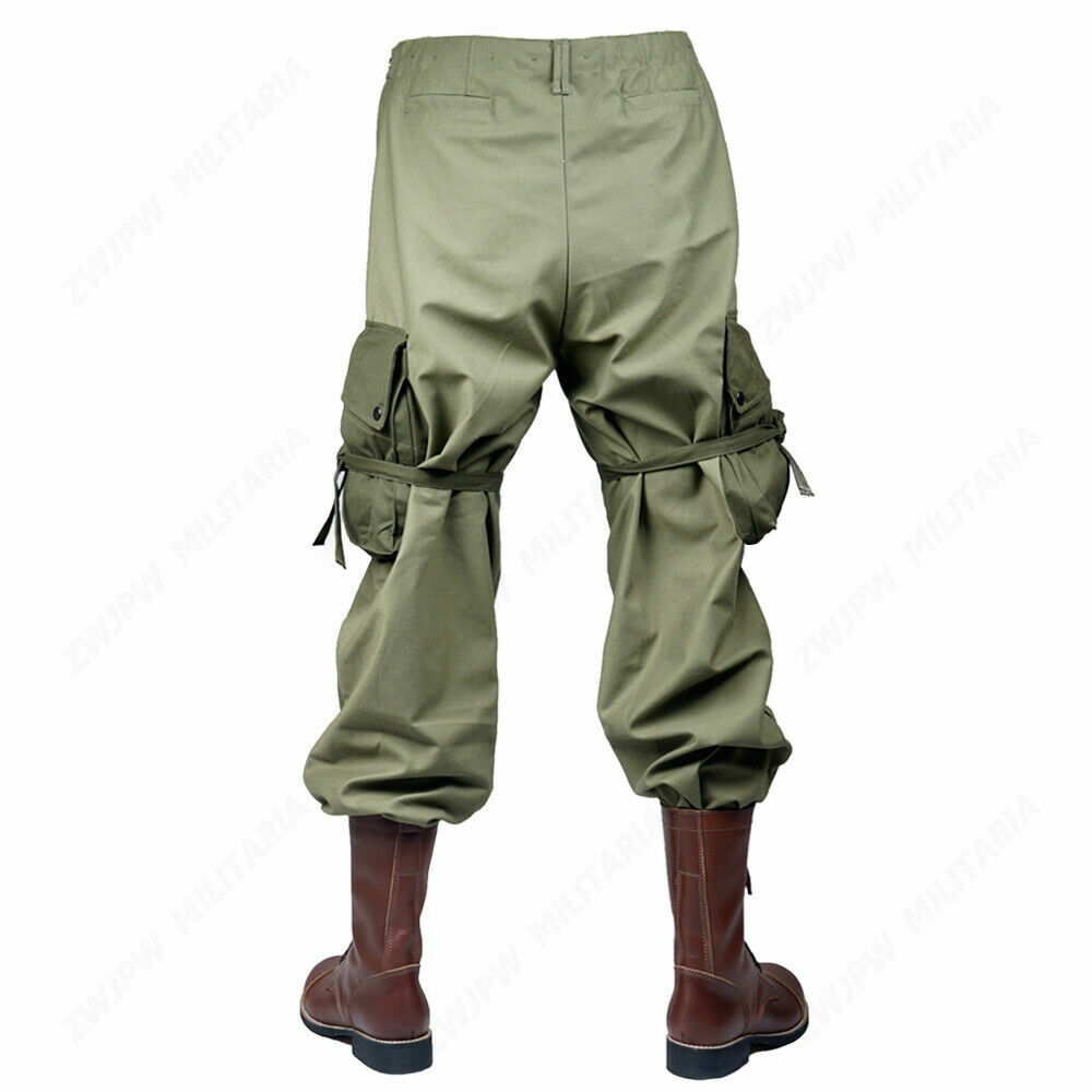 WW2 US MILITARY ARMY GREEN M43 PANTS TROUSERS | eBay