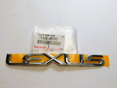 FACTORY LEXUS 04-09 RX400h RX350 REAR BACK DOOR NAMEPLATE EMBLEM 75442 ...