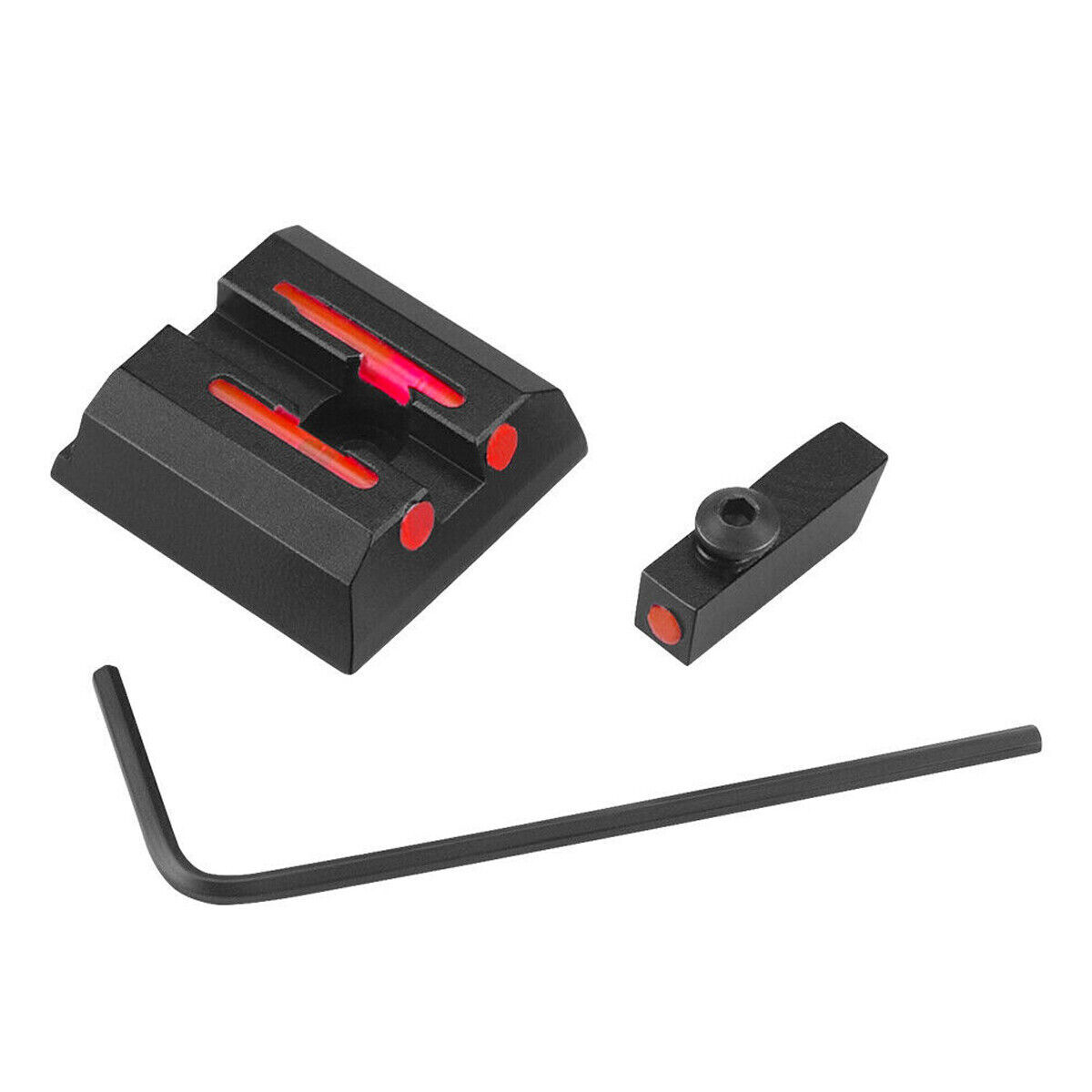 Fiber Optic 3 Dot Sights Front Rear Red Green Dot for Taurus G3 w/o G2C ...