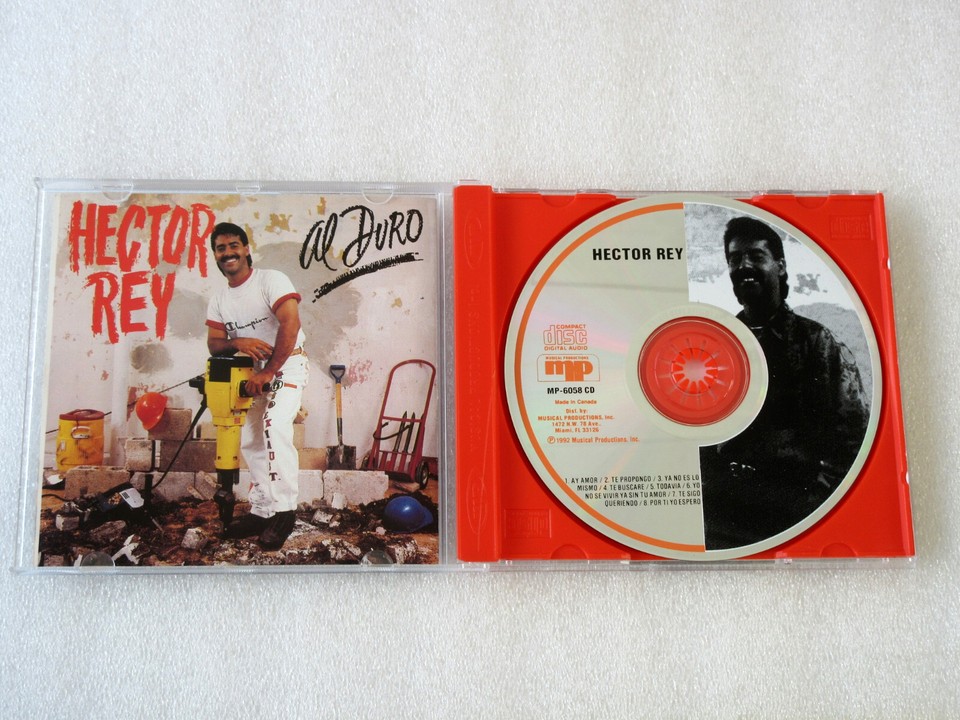 HECTOR REY / "AL DURO" CD 1991 M.P. CANADA LATIN SALSA ROMANTICA RARE ...