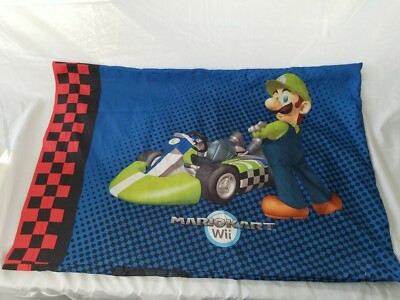 Vintage Mario kart Wii Pillowcase Pillow Case Super Awesome standard ...
