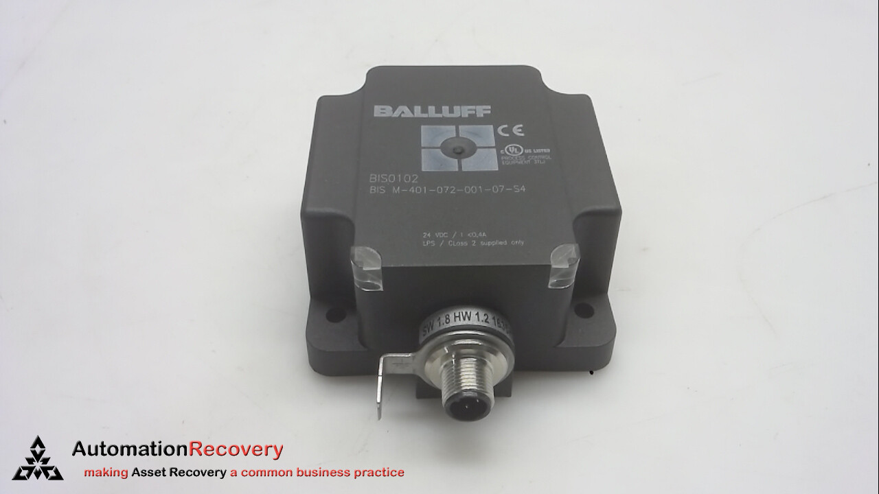 BALLUFF BIS0102, HF READ/WRITE HEADS, BIS M-401-072-001-07-S4, SEE DESC ...