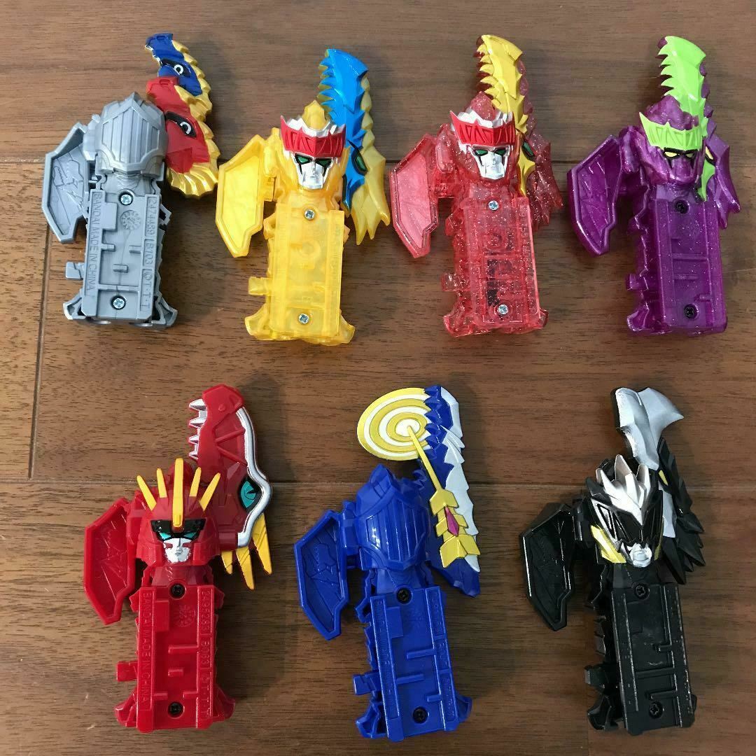 Power Rangers Dino Fury Ryusoulger Ryusoul Key 25p Set Bundle Morpher ...