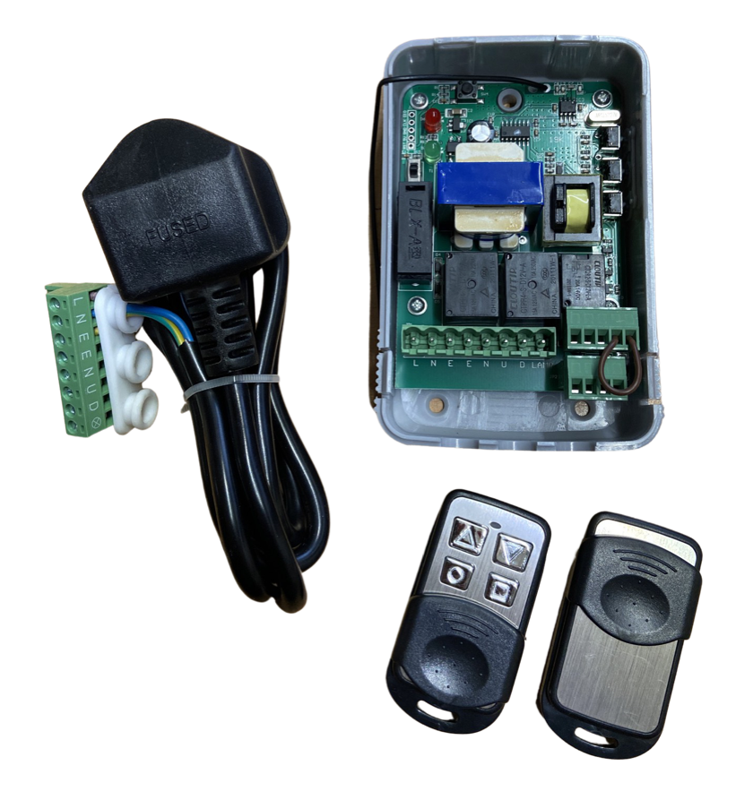 NECO -Eco Mini Control System with 2 Remote for Roller Shutters and ...