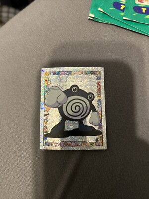 1999 Pokemon Merlin Stickers Poliwhirl Special Glitter Holo S12 | eBay
