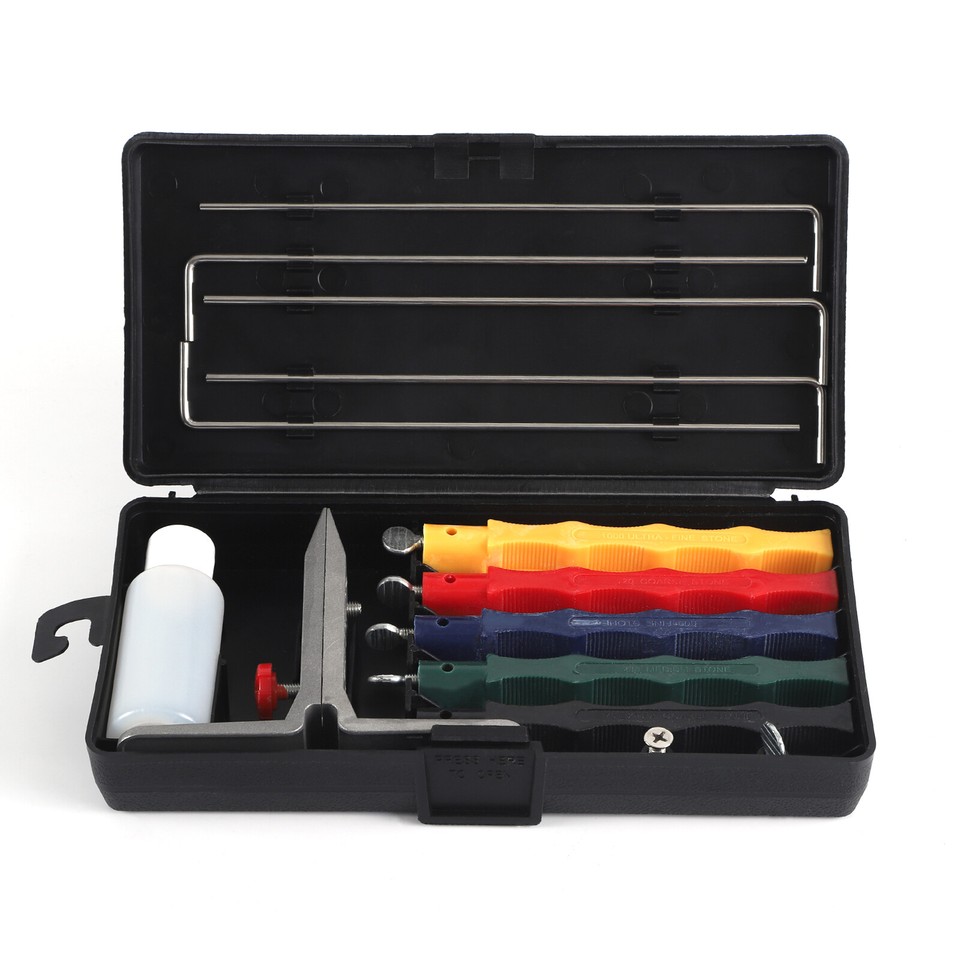 5 Stone Controlled Angle Precision Professional Knife Sharpening System ...