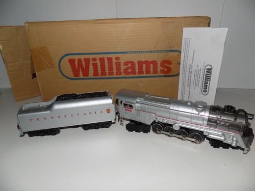 Williams Trains Pennsylvania RR Silver & Red S-2 6-8-6 Turbine & Tender ...