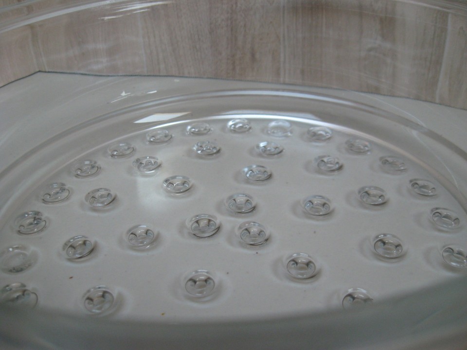 Open Glass Steamer Strainer Clear Nouveau Glass Steamer Basket Colander ...