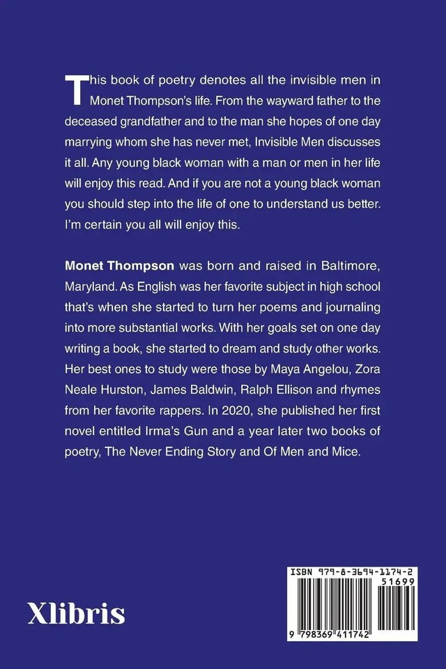 The Invisible Man | Monet Thompson | Taschenbuch | Englisch | 2023 ...