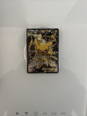 Pikachu EX Promo Card XY124 Full Art | eBay