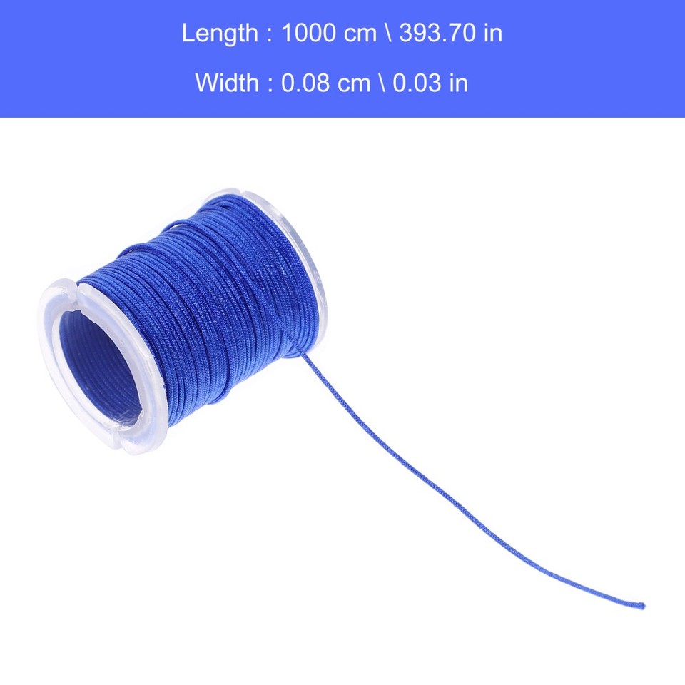 10pcs Chinese Knot Cord Nylon Cord 0.8mm Nylon Accessory for Jewellery ...