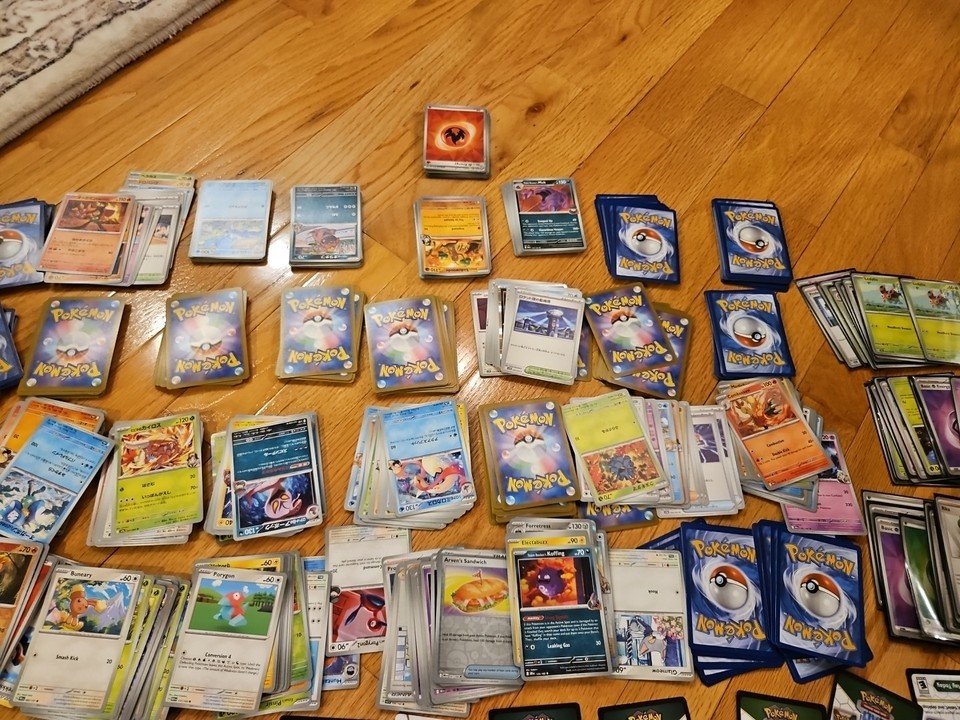 Pokemom Collection Over 700 Cards Collection Pokemon Cards | eBay