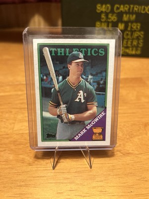 1988 Topps - Topps All-Star Rookie #580 Mark McGwire Error Card | eBay