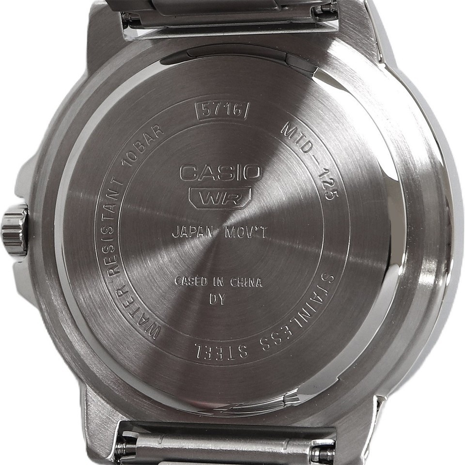 CASIO wristwatch watch CASIO Casio standard men s quartz 10 ATM ...