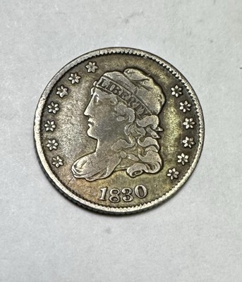 1830 Capped Bust Silver Half Dime 5c ⭐️CAPPED TYPE COIN⭐️ | eBay