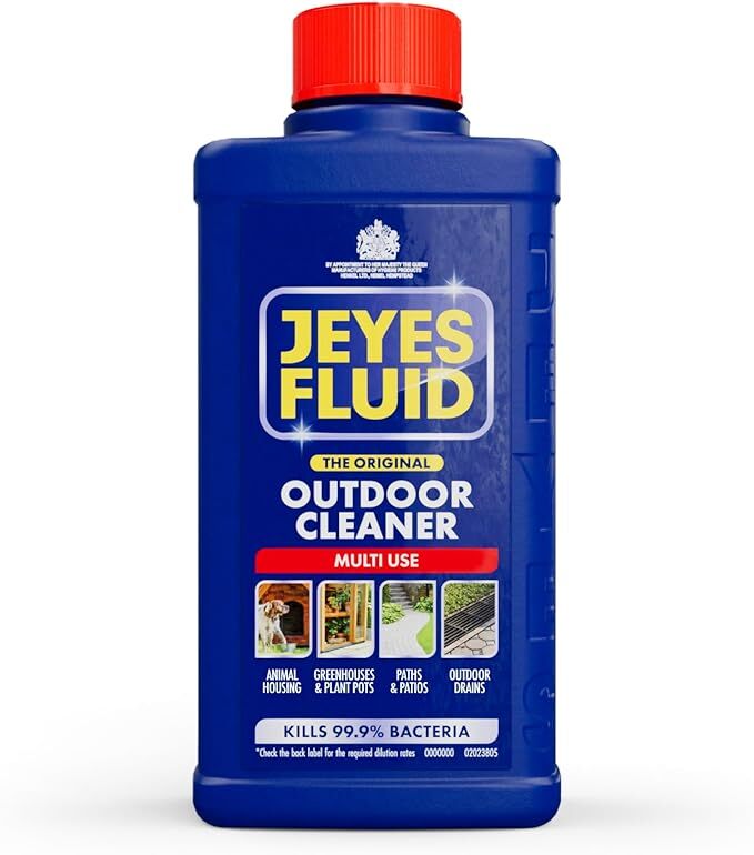 Jeyes Fluid Outdoor Cleaner and Disinfectant for Paths, Patios 300ml 1L ...