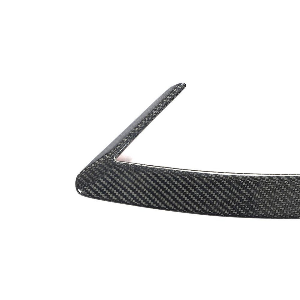 REAL Carbon Fiber Rear Bumper Splitter Side Canard Fins For Kia Stinger ...