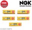 BUR6ET [NGK SPARK PLUGS] - 5 PACK - SET OF 5 PLUGS | eBay