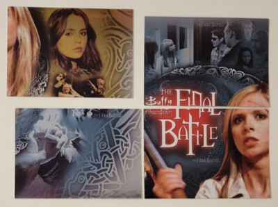 BUFFY THE VAMPIRE SLAYER 2003 Season 7 CHASE CARDS FBP2 FB3 FB4 FB5 ...