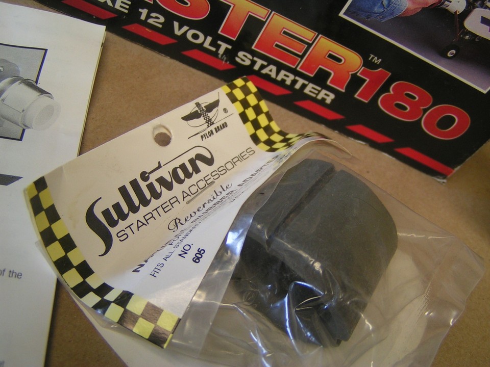 "PIT TOOLS", NEW Hobbico TorqMaster 180 starter, 1 Sullivan Hi-Tork ...