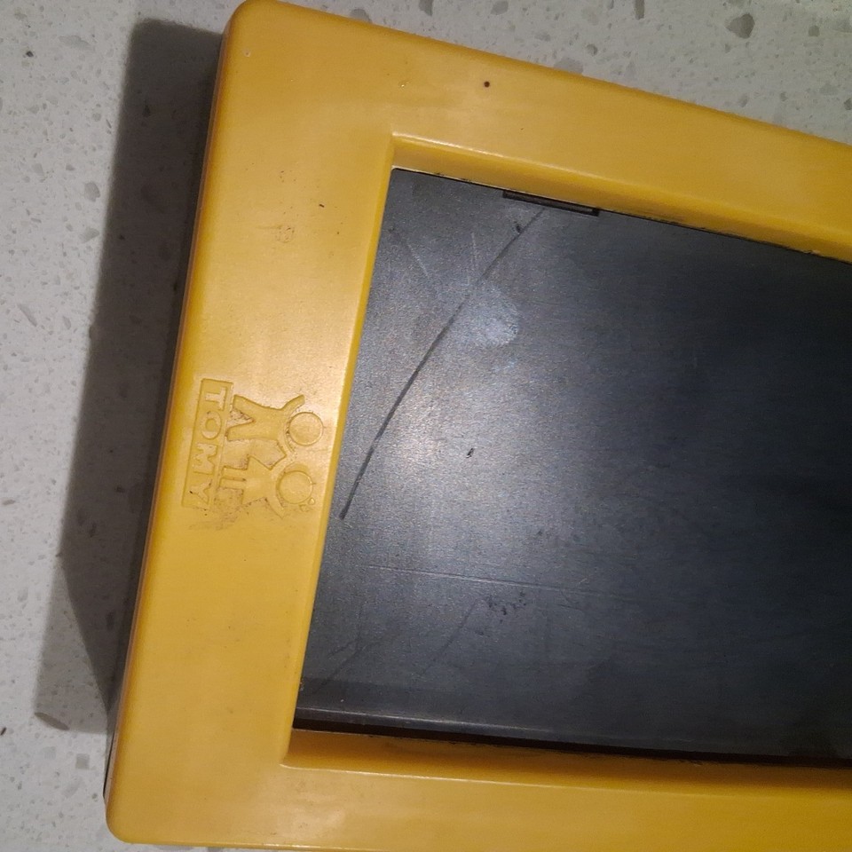 70s & 80s TOMY Little Van Goes #2524 Drawing Rub Kit - 11 Plates and ...