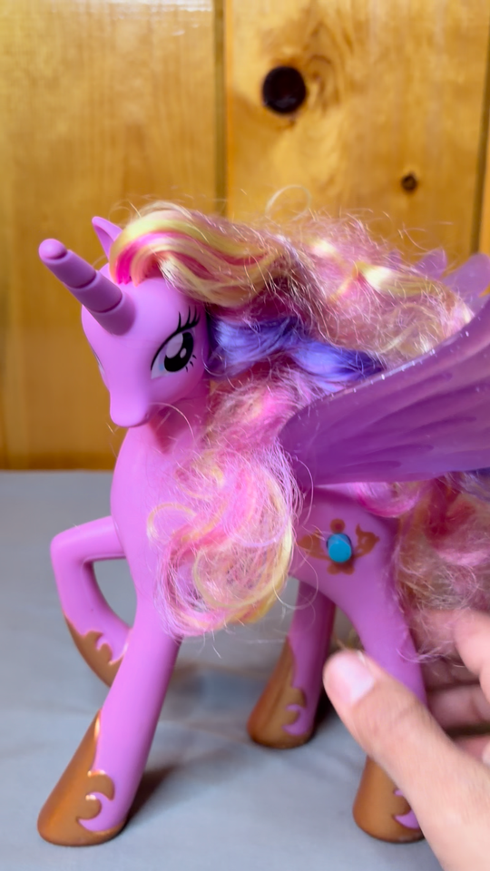 My Little Pony Princess Cadence Wedding 9” Light Up Wings Talking Music ...