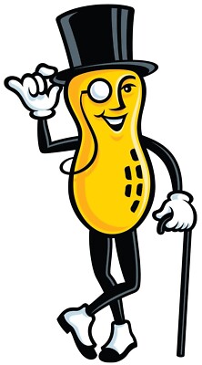Mr Peanut sticker weatherproof bumper vinyl decal | eBay