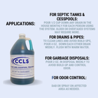 Ccls Septic Tank and Cesspool Treatment Additive Organic Enzyme ...