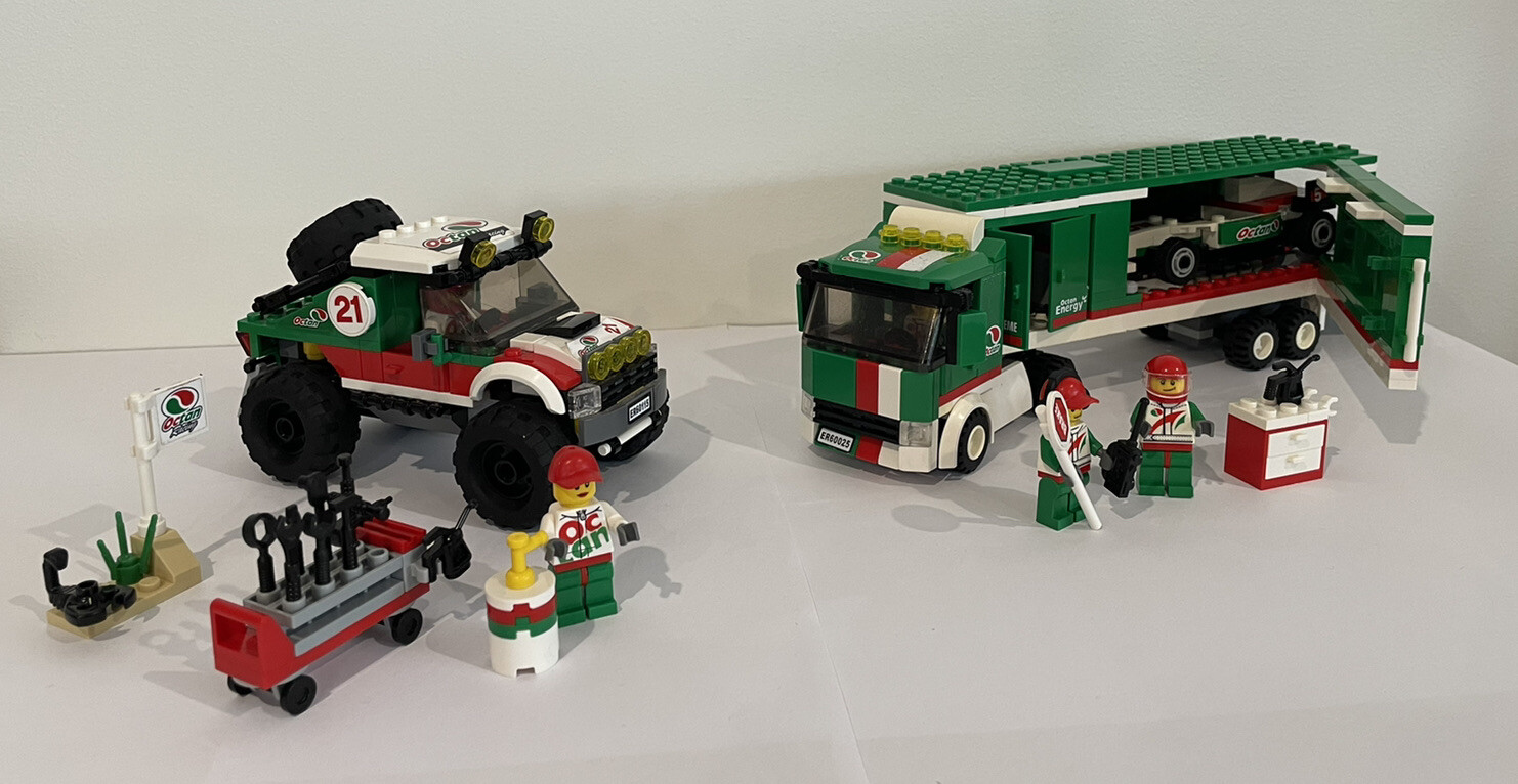 LEGO CITY 60025 Grand Prix Truck & LEGO CITY 60115 4x4 Off Roader | eBay
