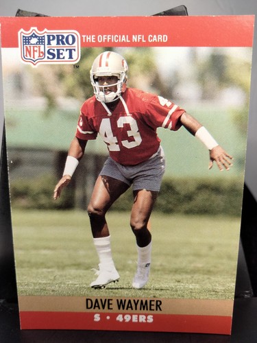 1990 Pro Set Dave Waymer #644 San Francisco 49ers Safety Notre Dame | eBay