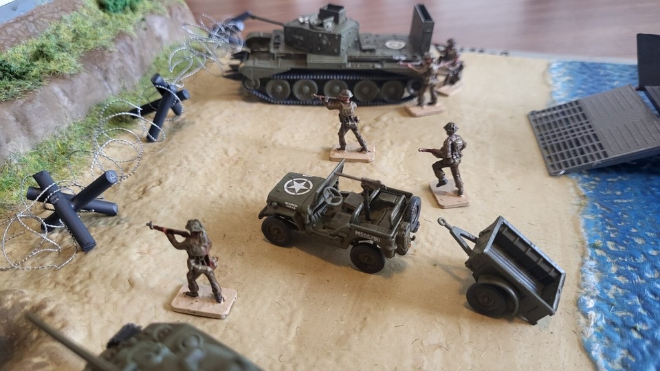 Pro Built D-day Diorama 80th Anniversary Museum Quality Miniatures ...