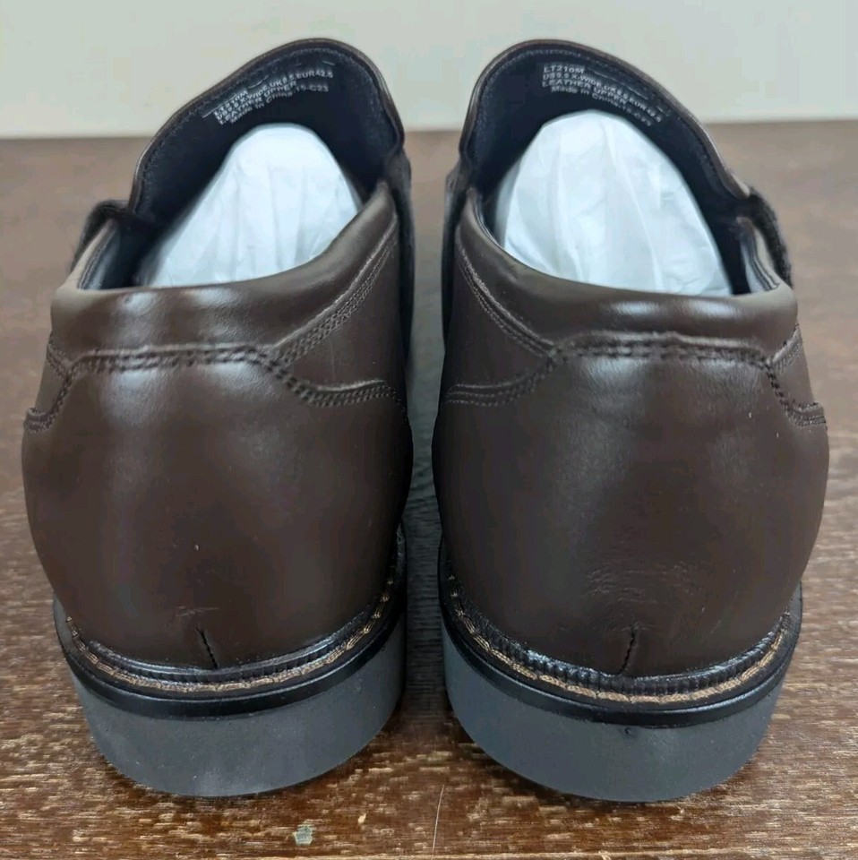 Apex Penny Loafer Oxford LT210M Men's 9.5 X-Wide Brown | eBay