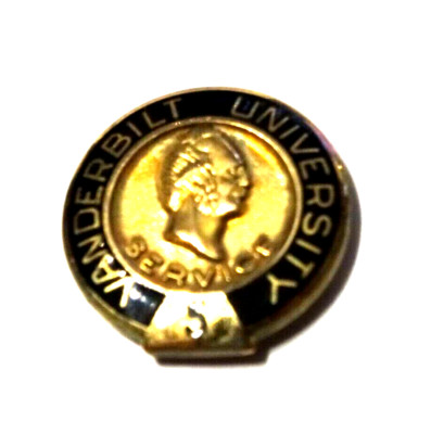 VANDERBILT UNIVERSITY ~ GOLD FILLED 5 YEAR SERVICE PIN | eBay