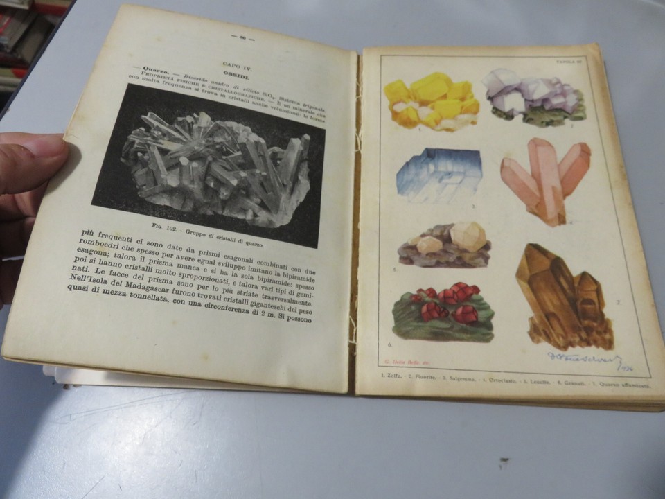 Mineralogy Lithology Geology G. Della Beffa - International Edition ...