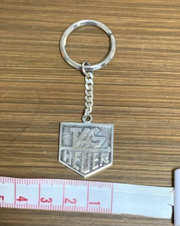 TAG Heuer Genuine Silver 925 Key ring Key holder w/Box Vintage Super ...