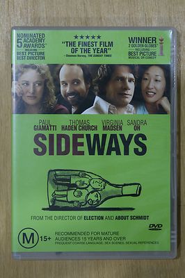Sideways (DVD, 2005) - Like New Region 4 DVD 9321337047201 | eBay Australia