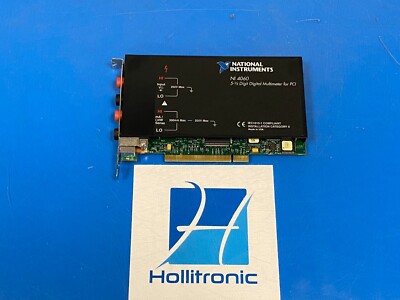 National Instruments NI 4060 5 1/2 Digit Digital Multimeter for PCI ...