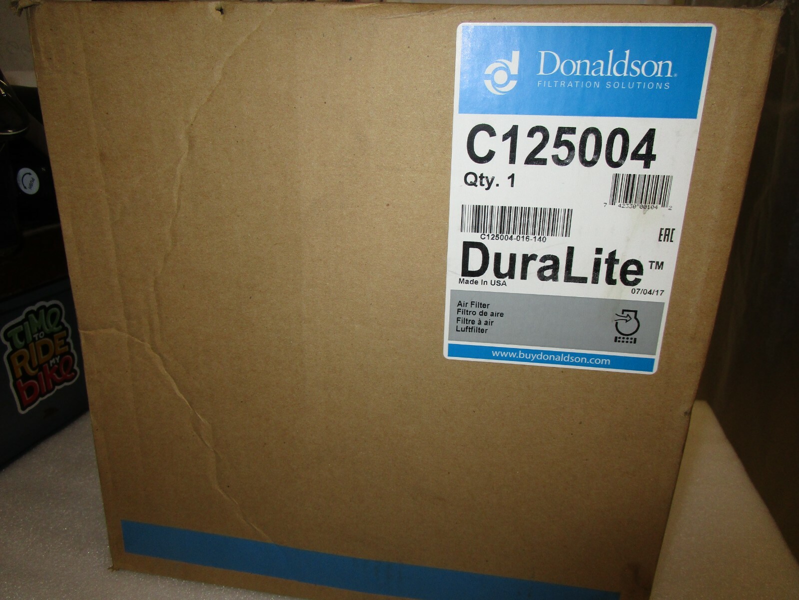 DONALDSON C125004 - Air filter cross reference