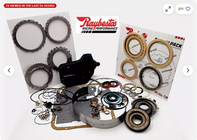 4L60E Transmission Performance Master Rebuild Kit w/ Steels & Pistons ...