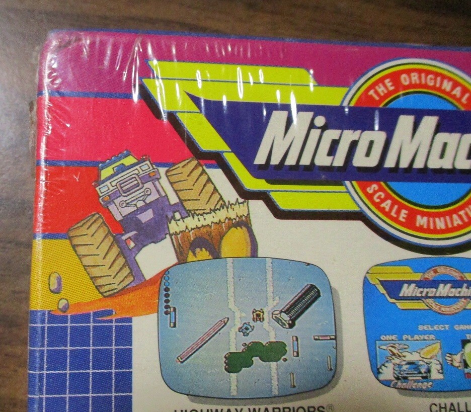 Micro Machines (Nintendo NES, 1991) Camerica LRB Seam Sealed NOS MM NEW ...