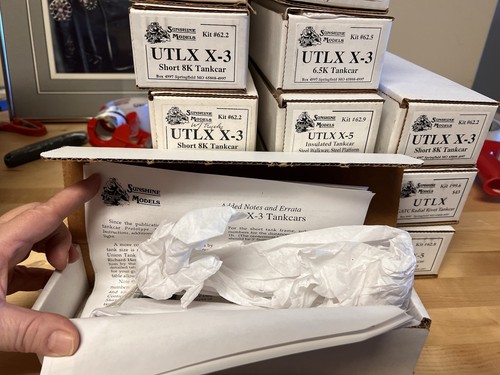 HO Sunshine Models Rolling Stock Kits -lot | eBay