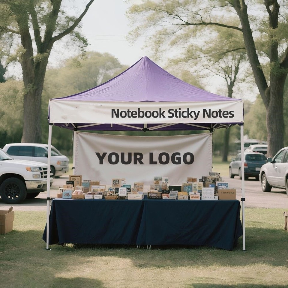 Custom Tent Banner and Valance with Logo Customize fit for Canopy Tent ...