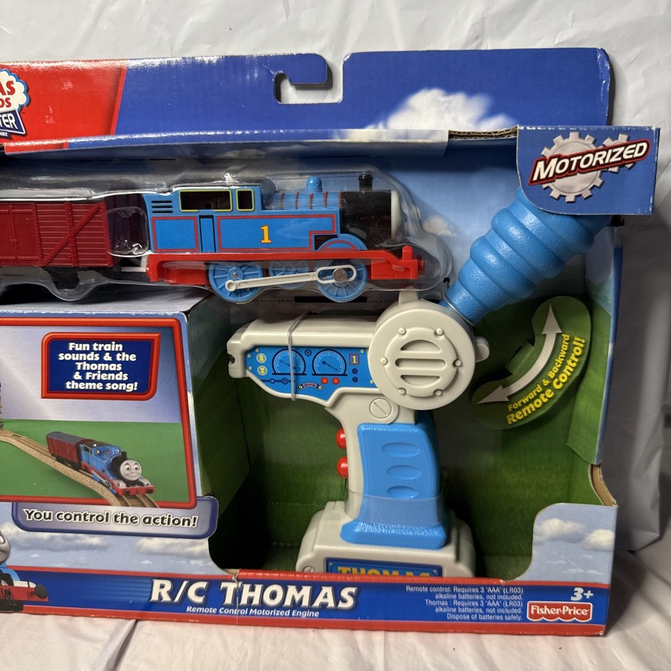 Fisher Price Thomas & Friends Trackmaster R/C THOMAS Motorized Train ...