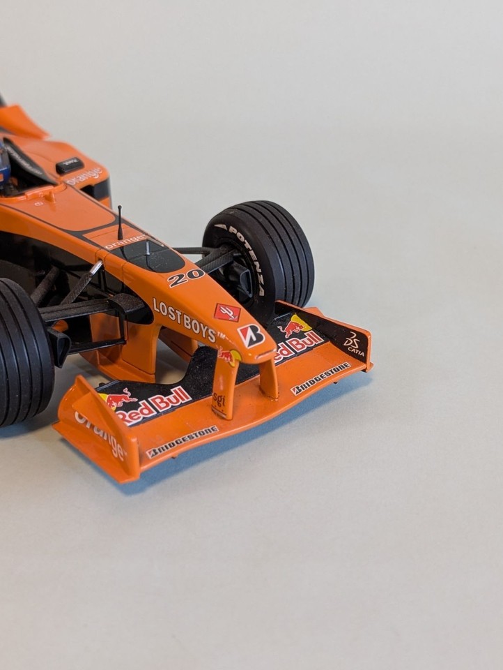 MINICHAMPS Arrows A23 1/18 F1 Model Car 2002 Arrows Team Diecast Replica | eBay