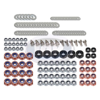 VOLKSWAGEN ENGINE HARDWARE KIT 159PCS LOCK NUTS, WASHERS, & SCREWS | eBay