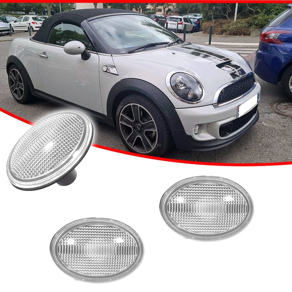 2X Side Marker Fender Light Fit For Mini Cooper S R55 R56 R57 R58 R59 ...